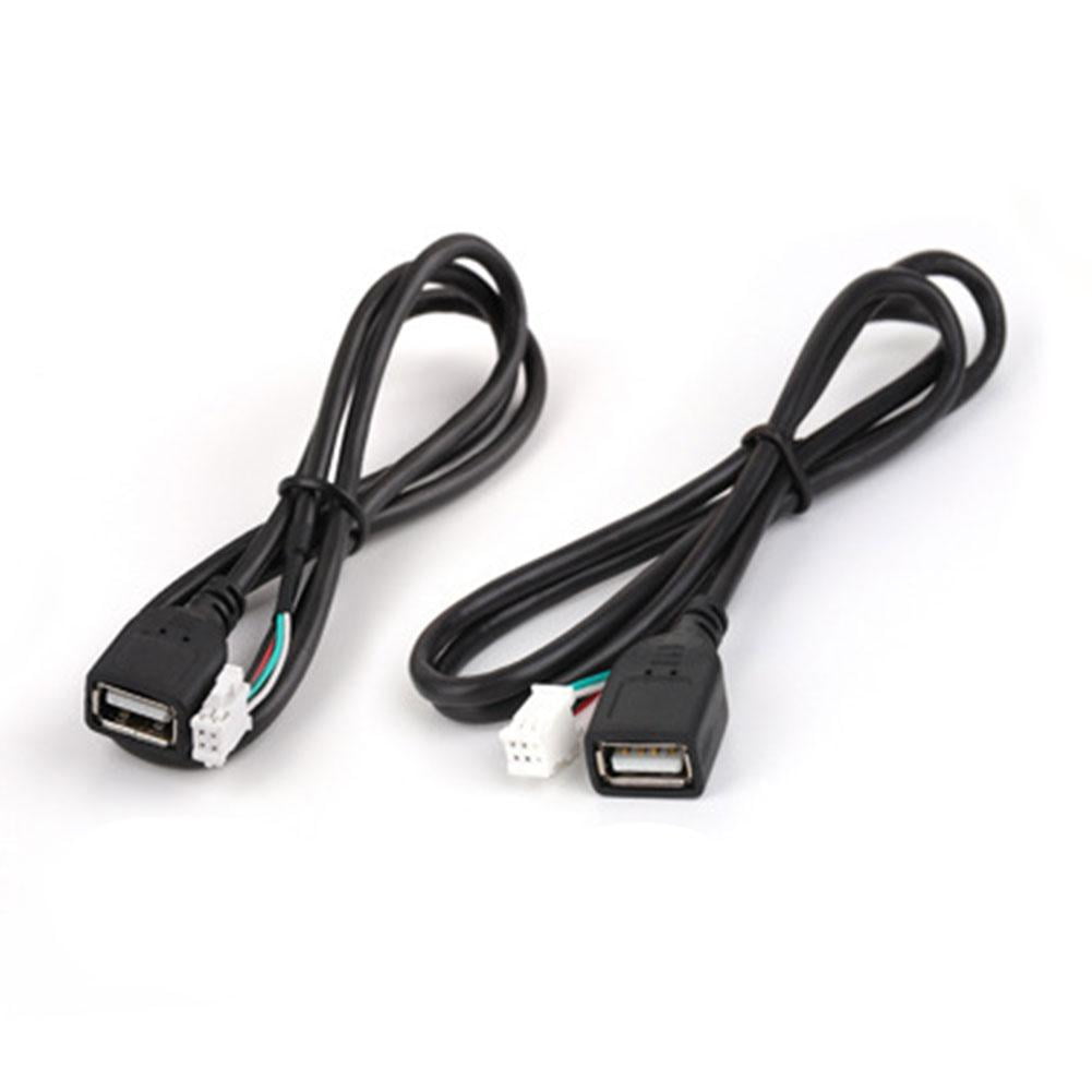 Blarkrus 4 Pin Usb Cable Car Radio Accessories Usb Cable For Android ...