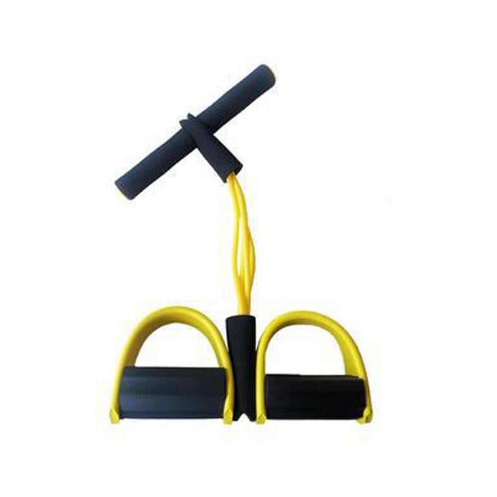 Blarkrus 4-Tube Foot Pedal Pull Rope Resistance Yoga Exercise Sit-up ...