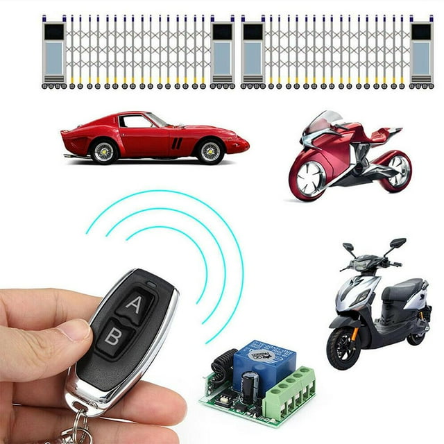 Blarkrus 433mhz With Remote Control 12v Wireless Remote Control Switch ...