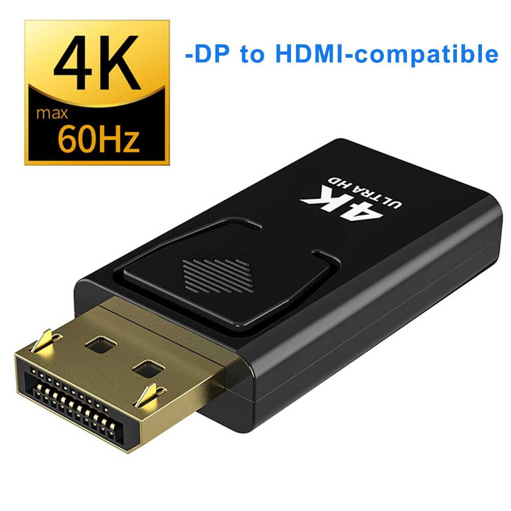 Blarkrus 4k4k Dp To Hdmi Video Adapter Displayport Male To Hdmi ...