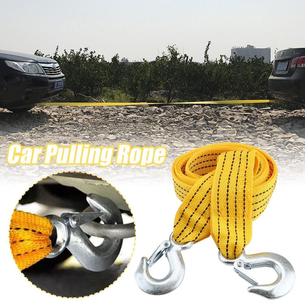 Blarkrus 4m Car Tow Rope Off-Road Thickened Car Tow Car Strong Rescue ...