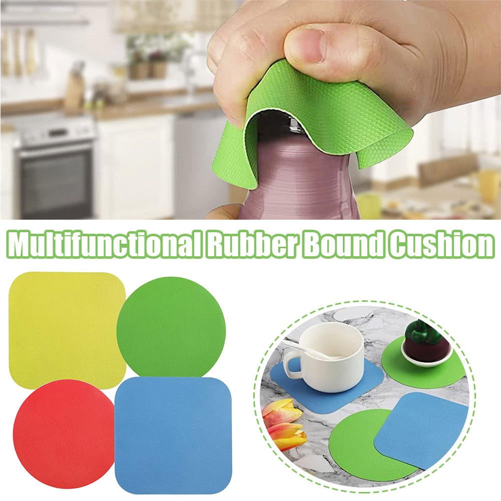 Blarkrus 4pcs Jar Opener Gripper Pads Rubber Jar Grippers lti-fction ...