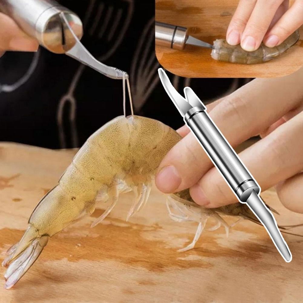 Blarkrus 5 In 1 ltifctional Shrimp Line Fish Maw Knife-Shrimp Line ...