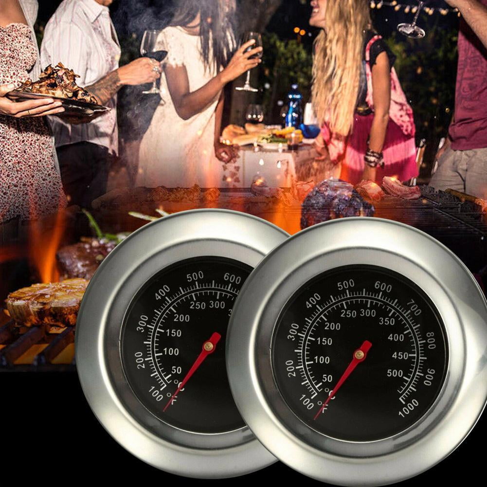 Blarkrus 50-500 Degree Steel Barbecue BBQ Smoker Grills Gauge ...