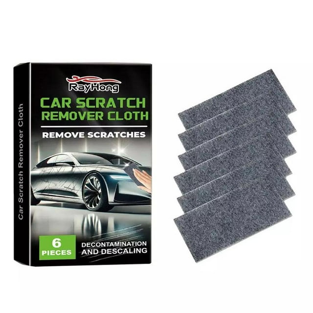 Blarkrus 6pcs Nano Sparkle Car Cloth For Scratches Nano Magic-Scratch ...