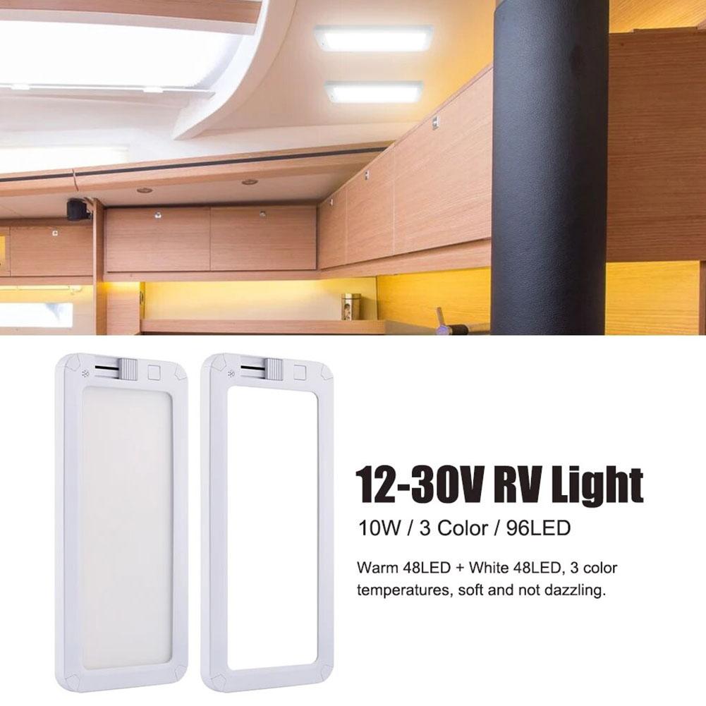 Blarkrus A Set Of 12-24v For Rvled Rv Lights, Roof Lights, Interior ...