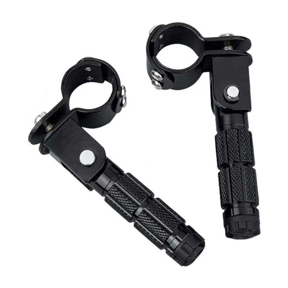 Blarkrus Aluminum Alloy Motorcycle Pedals Foot Electric Motor Pedal ...