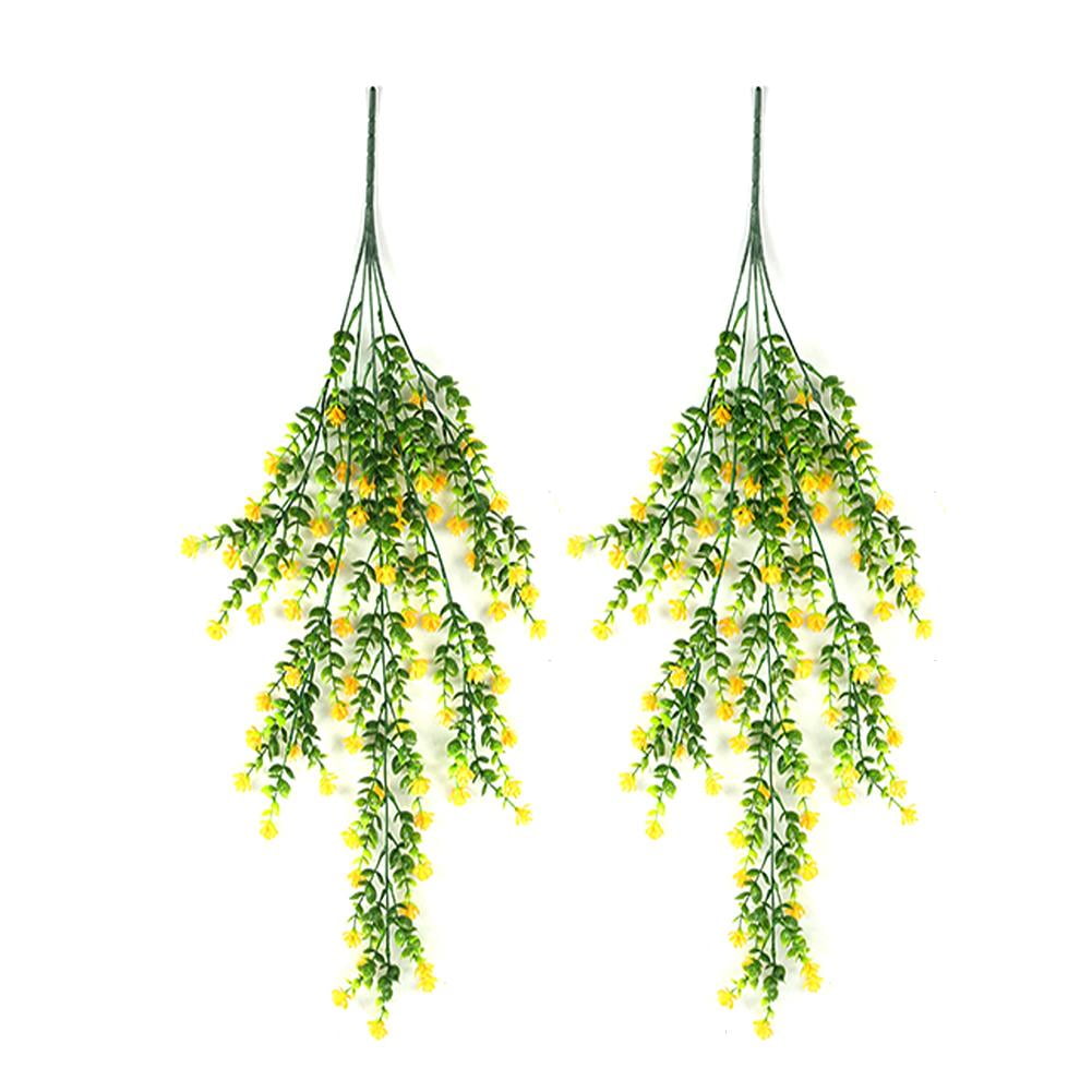 Blarkrus Artificial Hanging Flowers for Outdoors,Fake Plants Uv ... Blarkrus Artificial Hanging Flowers for Outdoors,Fake Plants Uv ...