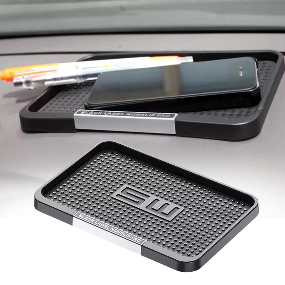 Blarkrus Black Car Anti-Slip Mat Car Center Console Storage Mat Car ...
