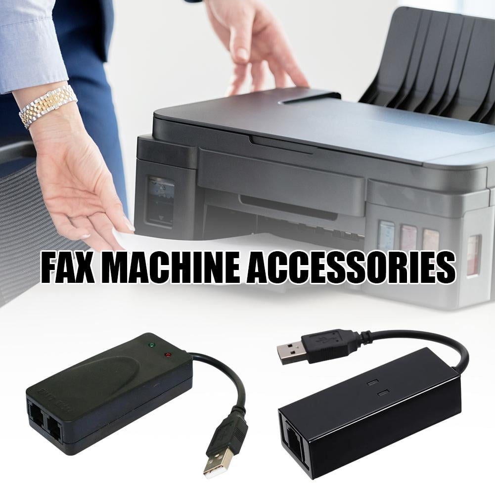 Blarkrus Black Single Port Usb Fax Modem 56k External Modem Fax Modem ...