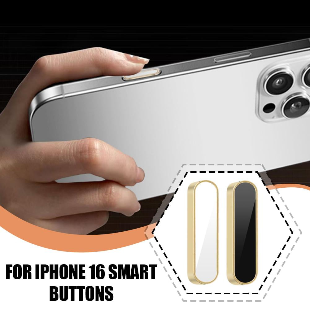 Blarkrus Black + White For For Apple 16 Mobile Phone Smart Button ...