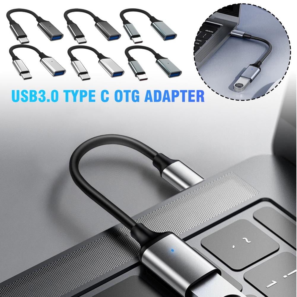 Blarkrus Black Without Light Type-C Otg Adapter Usb To Typec Adapter U ...