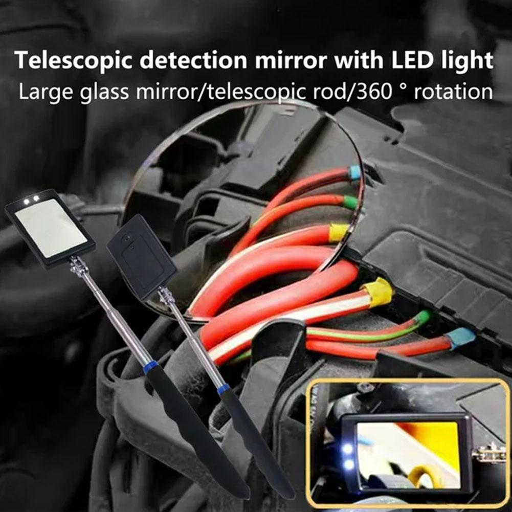 Blarkrus Blue And Black Wholesale Led Universal Inspection Mirror ...
