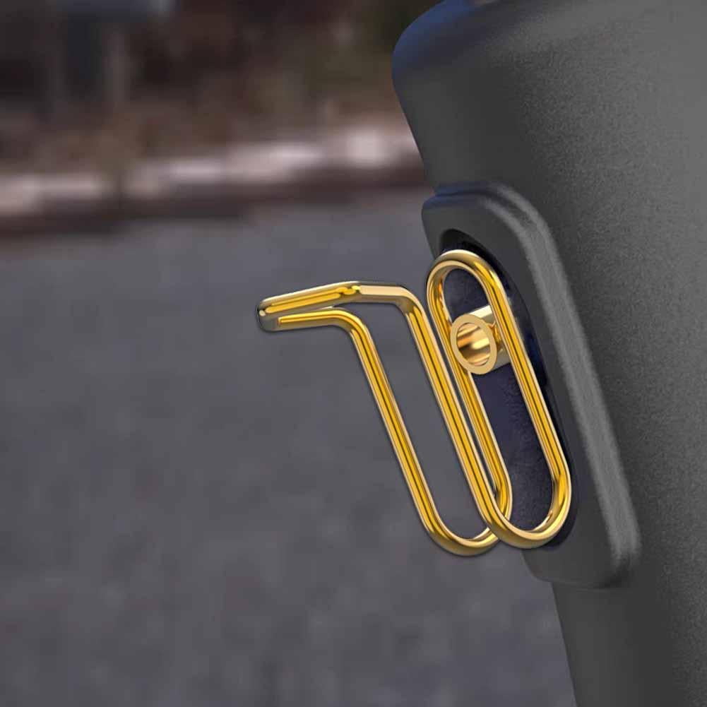 Blarkrus Blue Modified Motorcycle Electric Vehicle Hook Stainless Steel ...