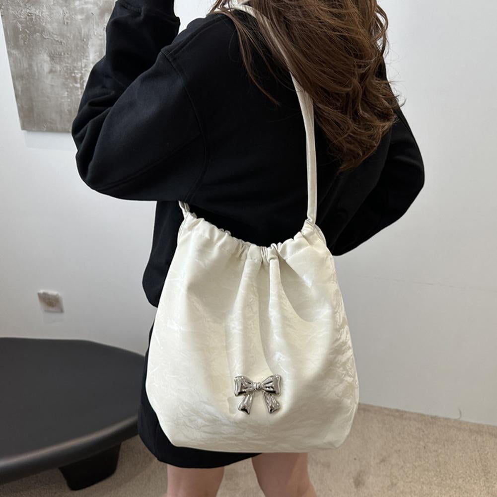 Blarkrus Buet Bag Bow Handbag Fashion Shoulder Bag Women N - Walmart.com