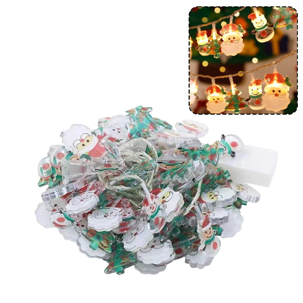 Blarkrus Christmas tr old man dection light strip string dr up creative ...