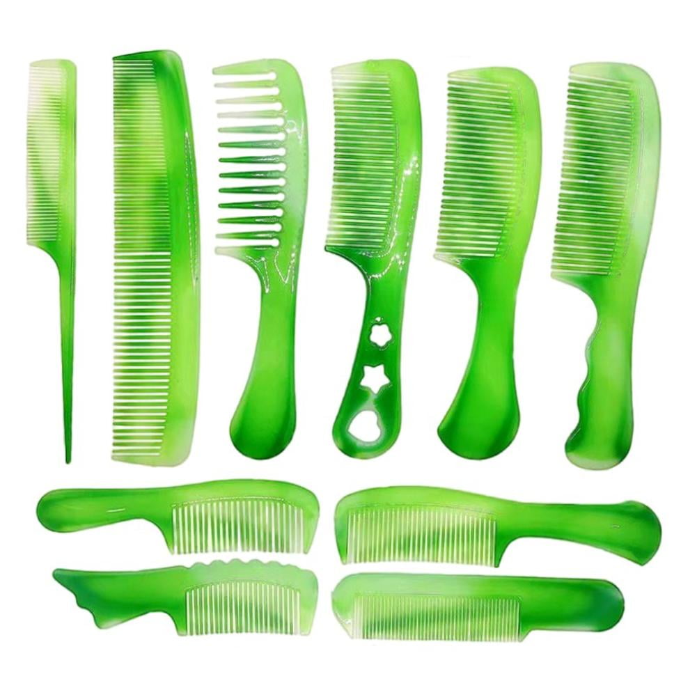 Blarkrus Comb Set Plastic Profional Fine Tooth Cutting Haircut Sn ...