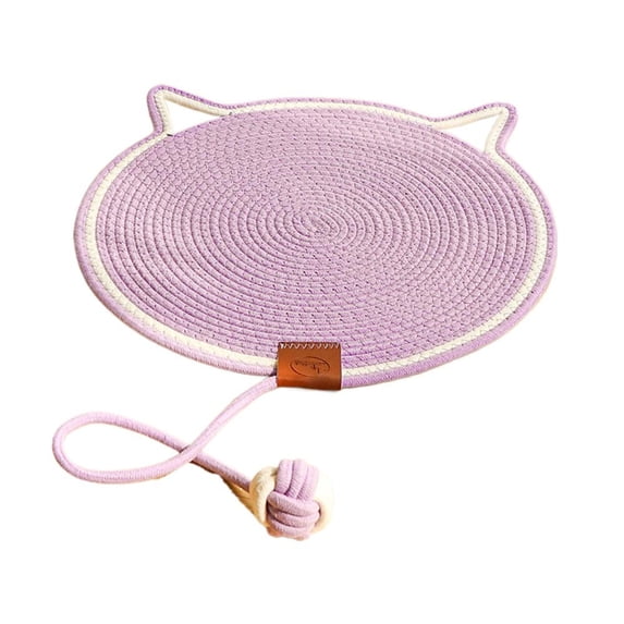 Blarkrus Cotton Rope Cat Scratch Pad 16.93 in, Wear Resistant and ...