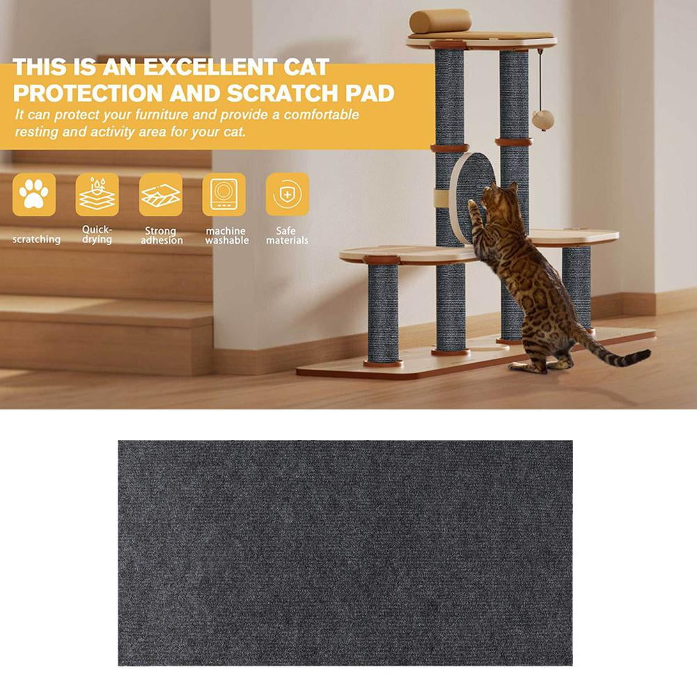 Blarkrus Coverage Scratch Protector Scratching Carpet Scratch Mat Sofa ...