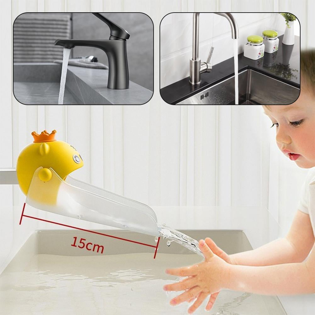 Blarkrus Faucet Cartoon Extender F For Kids Reduced Water Splash ...