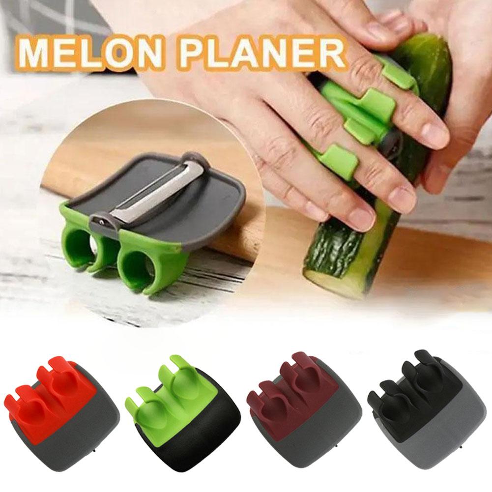 Blarkrus Fingers Grip Palm Peeler for Fruit & Vegetable,Silicone Veggie ...