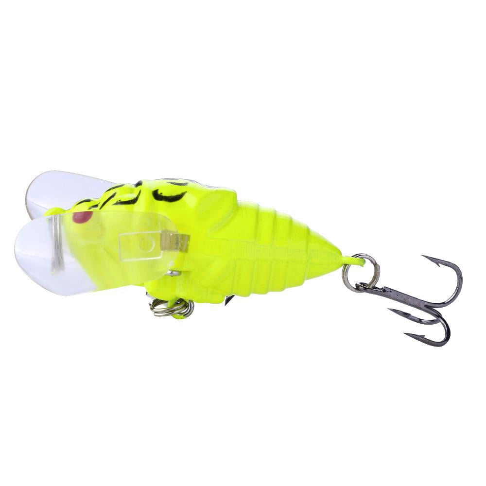 Blarkrus Fishing Lures Floating Bionic Topwater, Insect Mimic Design ...