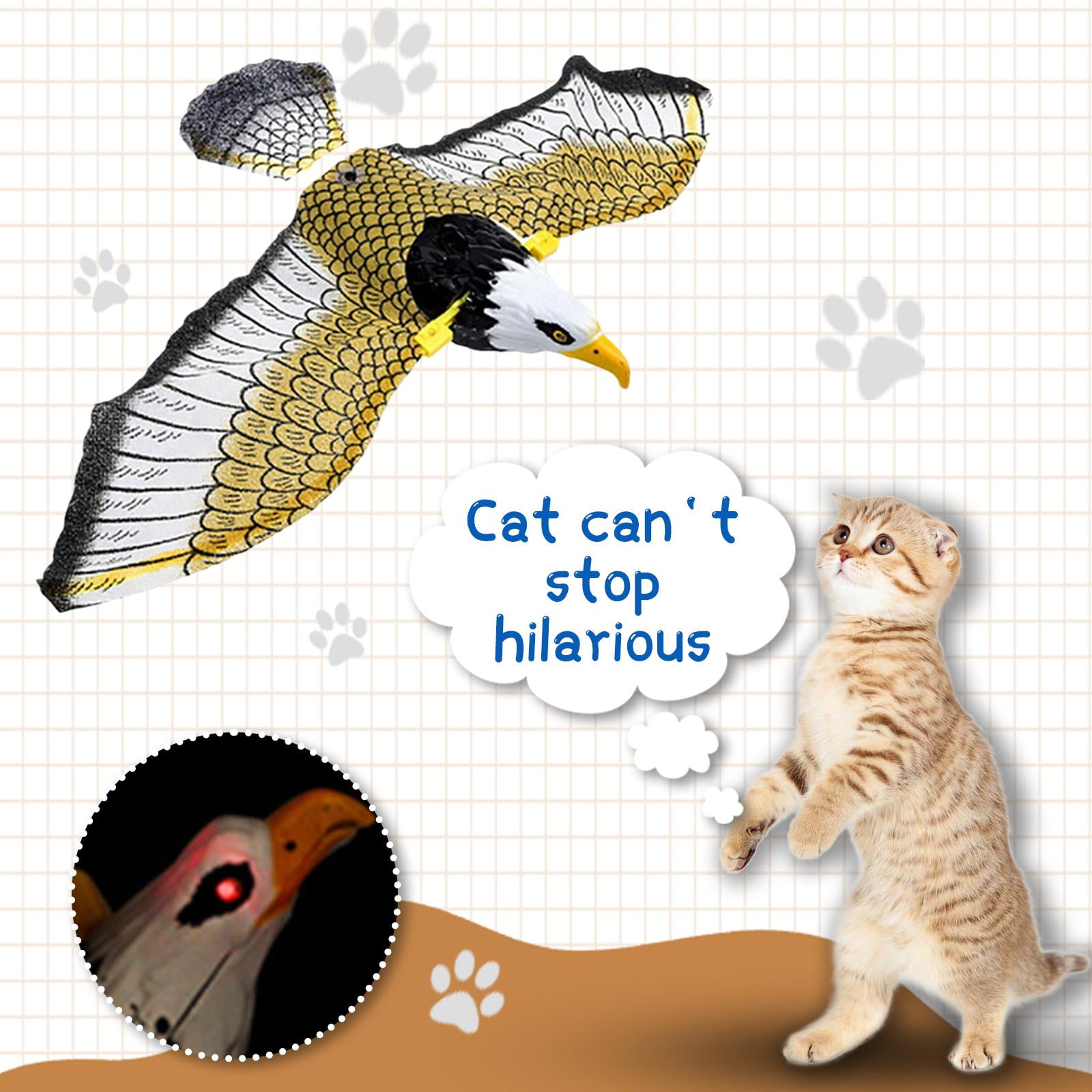 Blarkrus Flying Bird Repellent Hawk Kites Scarer Decoy Garden Luminous ...