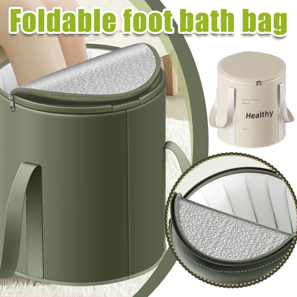 Blarkrus Foldable Foot Bath Bag Heat Preservation Fumigation Foot Bath ...