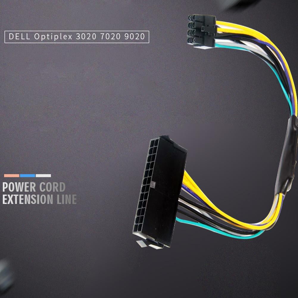 Blarkrus For Dell Optiplex 3020 7020 9020 8-Pin Power Cable Atx 24p To ...