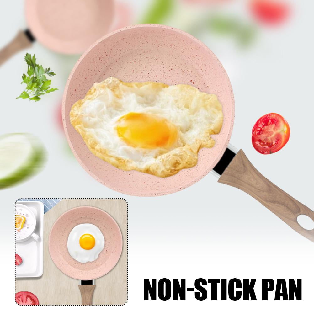 Blarkrus Induction / Open Flame Mini PINK Nonstick Pan Fry Egg/ 12/16cm ...