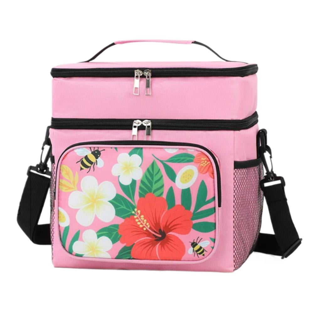 Blarkrus Insulated Picnic Bag Double Layer Large Capacity, Keeps Cold ...