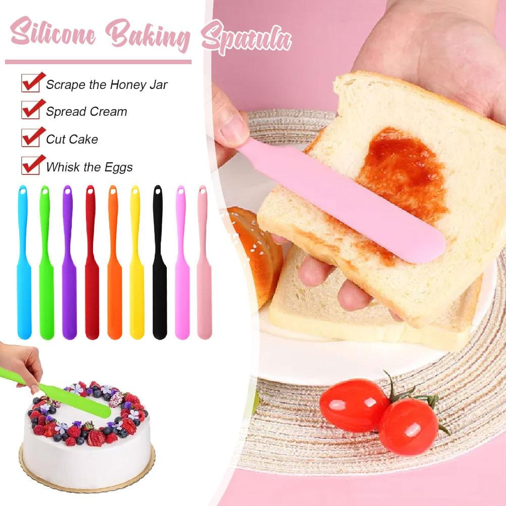 Blarkrus Jar Spatula,Sile Jar Scraper with Long Handle,Jam Spreader ...