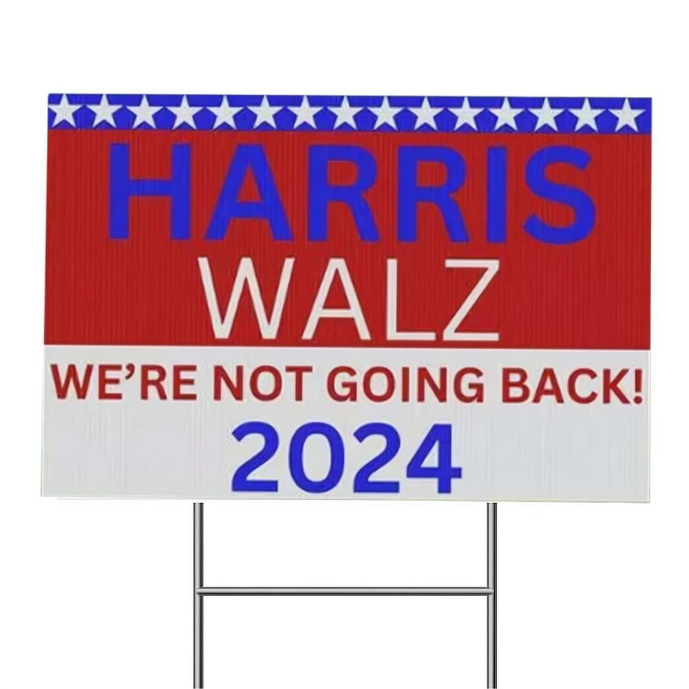 Blarkrus Kamala Harris Tim Waltz 2024 Yard Sign Harris vote Election ...