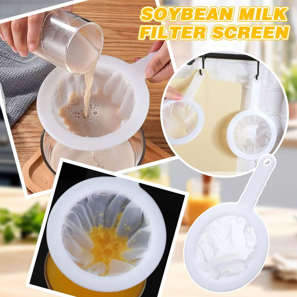 Blarkrus Kitchen Soybean Milk Filter Screen Baby Juice Slag Separation ...