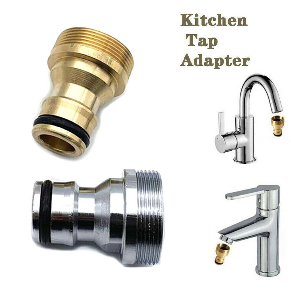 Blarkrus Kitchen Tap Connector Mixer Garden Hose Adaptor Pipe Joiner ...