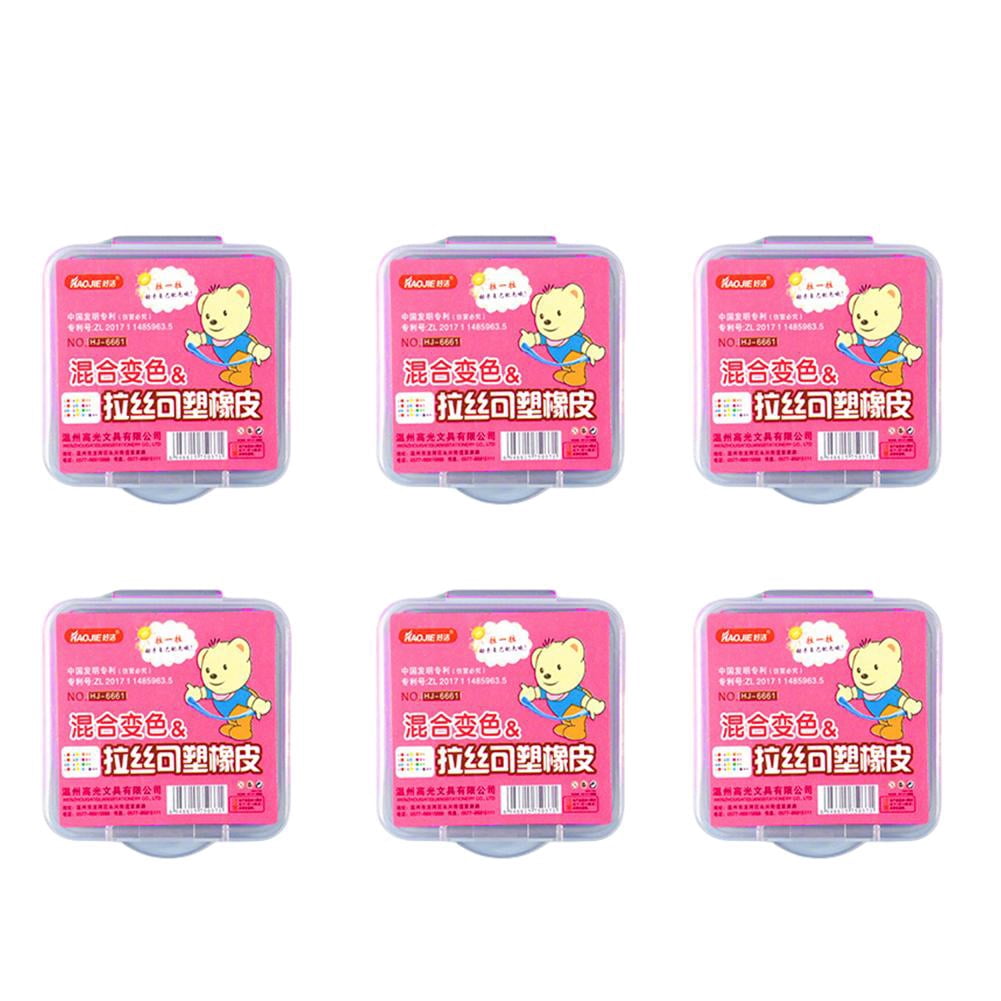 Blarkrus Kneaded Eraser 6 Pack, Lint-Free Stretchable Putty Eraser, for ...