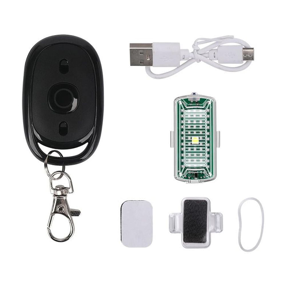 Blarkrus LED Strobe Light Wireless Remote Control For Car Bike ...