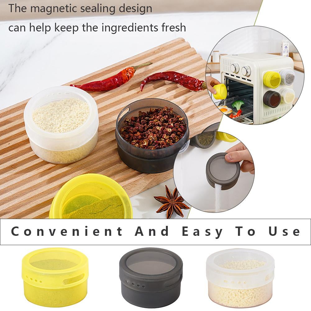 Blarkrus Magnetic Spice Tins, Magnetic Spice Containers, Spice ...