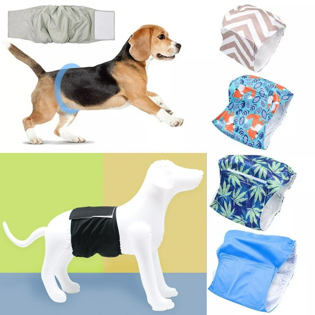 Blarkrus Male Dog Puppy Pet Nappies Diapers Belly Wrap - Walmart.com