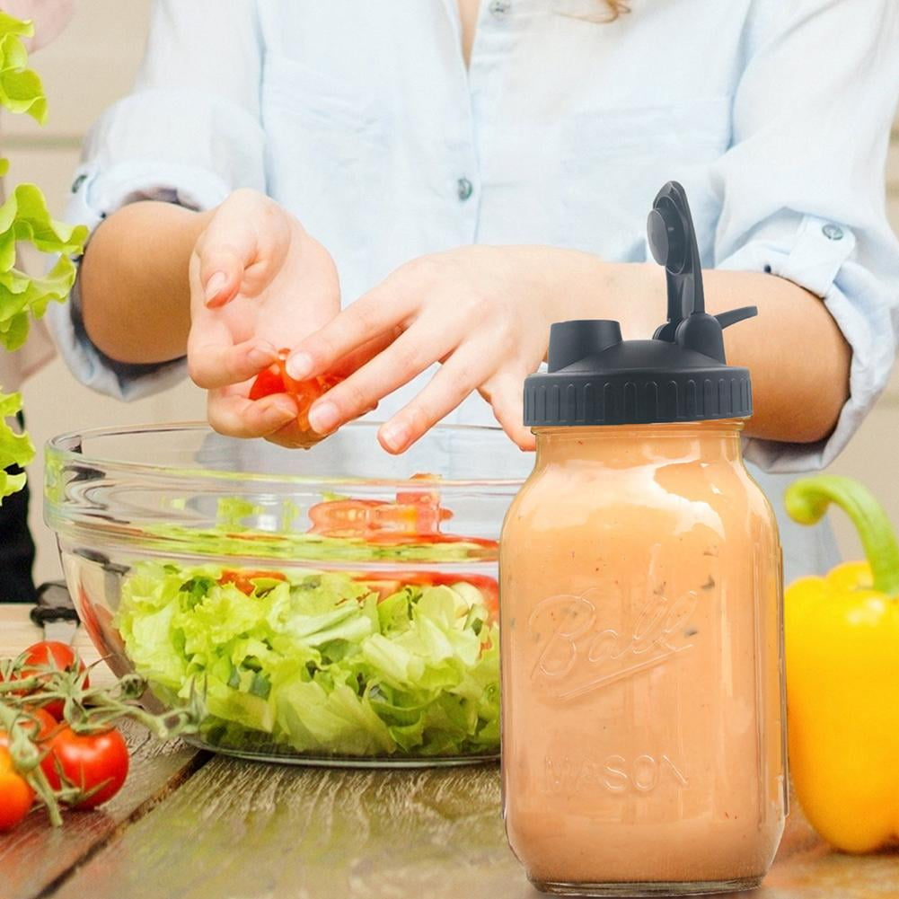 Blarkrus Mason Jars Lids Plastic Stge s Mason Jars Cover Household Best ...