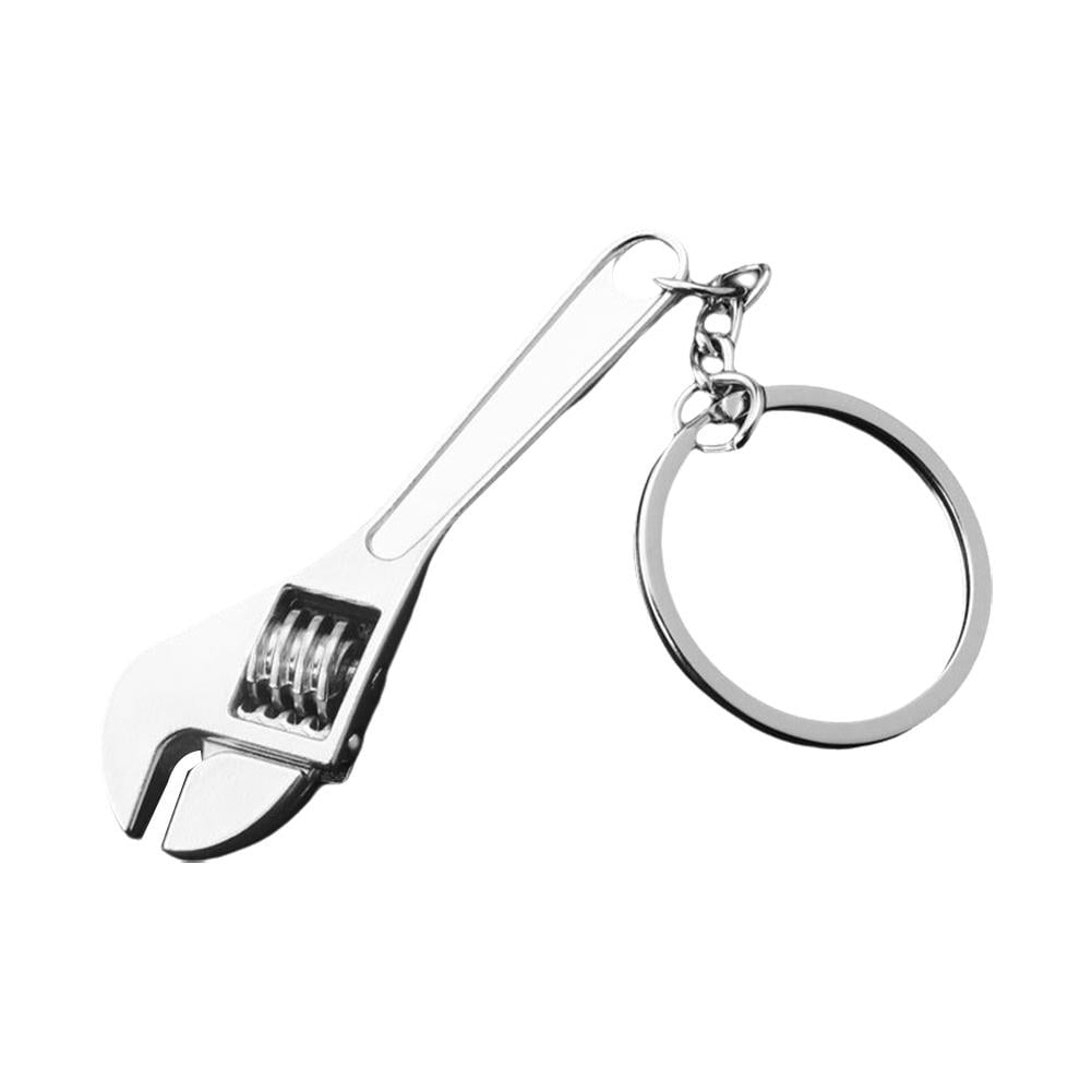 Blarkrus Mini Adjustable Wrench Keychain Spanner,Spanner Wrench Keyring ...