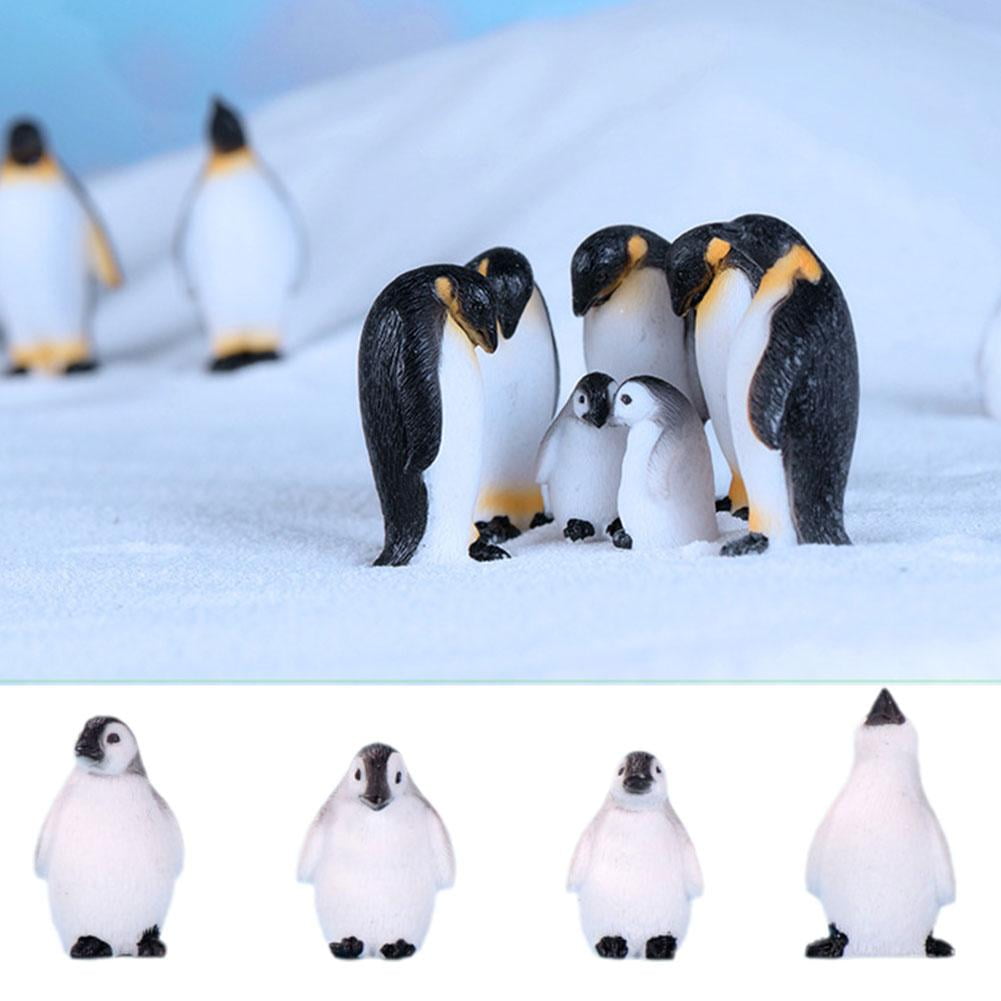 Blarkrus Mini Penguin Iceberg Seal Model, Winter Figure, Miniature Toy ...