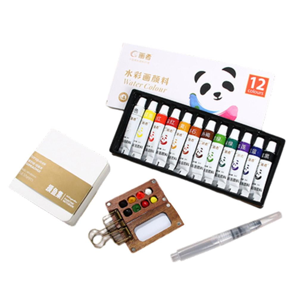 Blarkrus Mini Walt Watercolor Paint Box 8-15 Colors Tiny Palette & Mini ...