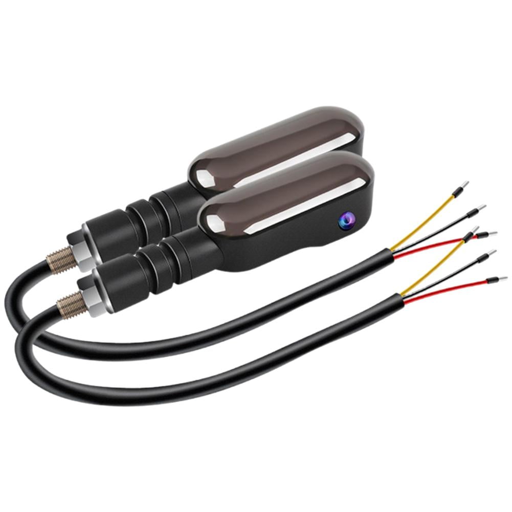 Blarkrus Motorcycle Projection Turn Signal, Floor Light, Colorful ...