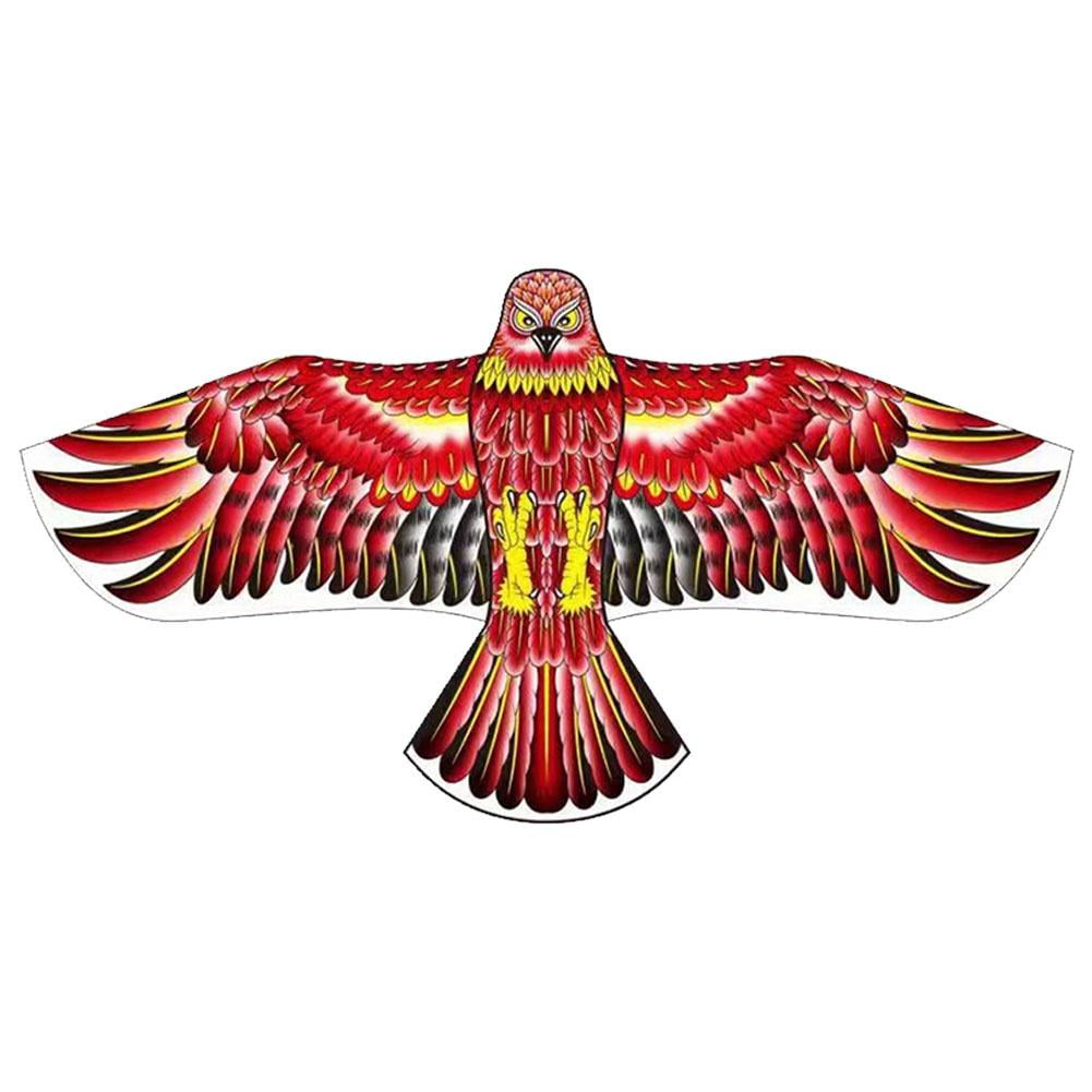 Blarkrus NEW 1x Eagle Kite Single Line Bird Kite Toy Easy To Fly Animal ...