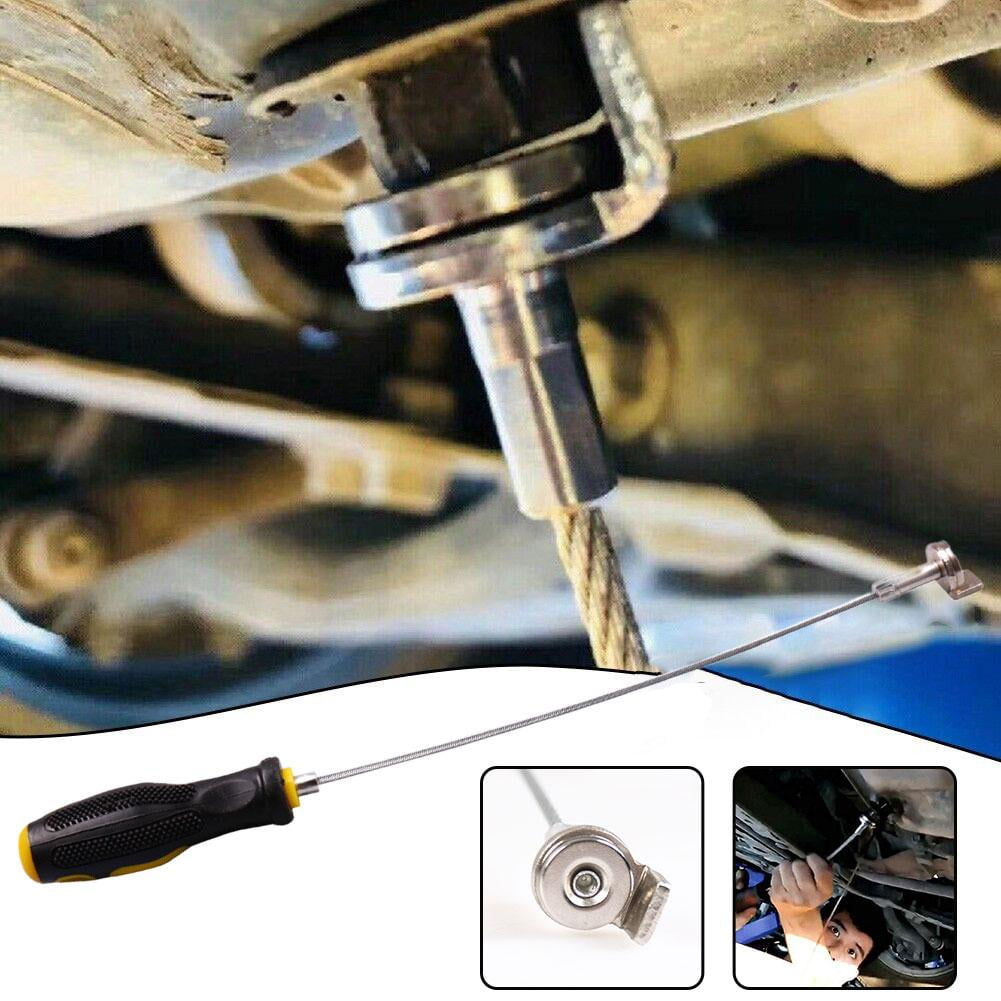 Blarkrus Oil Pan Magnetic Oil Change Tool Drain Oil Without Hot Hand ...