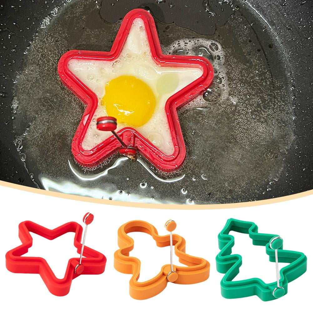 Blarkrus Pancake Maker Fried Egg Mold Sile Forms Non-sti Simple ...