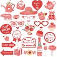 Blarkrus Paper Photo Booth Props, Mother's Day Decoration with Photo ...