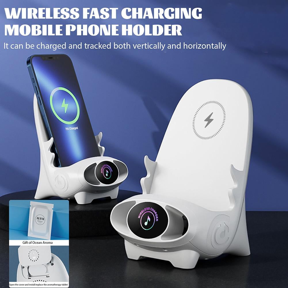 Blarkrus Pink Magnetic Upgraded V8 Desktop Chair Wireless Charger M111 ...