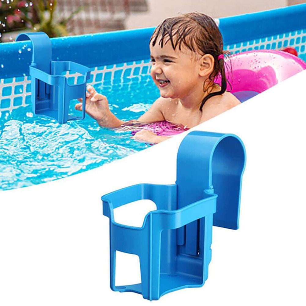 Blarkrus Pool Side Cup Holder Grod Pool Cup Holder Anti-Spill Pool ...